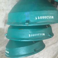 China Design Mn18Cr2 Concave and Mantle for HP100 HP200 HP300 Stone Cone Crusher Spare Parts for sale