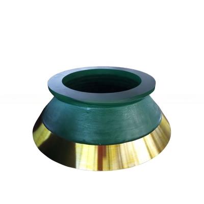 China HP400 HP500 Cone Crusher Wear Parts Mn18Cr2 Mantle and Bowl Liner for Forging Process for sale
