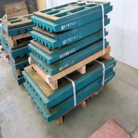 China Highly Wear-Resistant Wear Parts Jaw Plate for C140 Jaw Crusher for sale