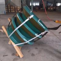 China High Manganese Steel Crusher Replacement Parts for HP800 HP700 HP600 Cone Crusher for sale