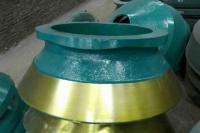 China High Manganese Steel Crusher Replacement Parts for HP800 HP700 HP600 Cone Crusher for sale