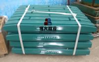 China Sale Range All Over the World High Manganese Steel Jaw Plate for CJ615 Jaw Crusher Mn18Cr2 for sale