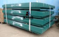 China C106 Jaw Crusher Wear Parts High Manganese Steel Super Jaw Plate for Energy Mining for sale