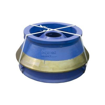 China GP500 GP500S Mining Crusher Wear Parts Mantle Concave for Ore Mining Machine for sale
