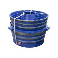 China GP500 GP500S Mining Crusher Wear Parts Mantle Concave for Ore Mining Machine for sale