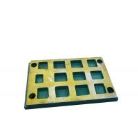 China 1000KG Weight High Manganese Steel Casting Jaw Plate for C105 C106 Jaw Crusher Wear Parts for sale