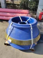 China Apply to HP300 HP400 Cone Crusher Bowl Liner and Mantle Wear Parts Casting Processed for sale