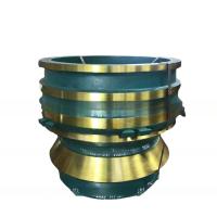 China Manganese Steel Cone Crusher Machine Spare Parts Mn18Cr2 Mantle Concave and Bowl Liner for sale