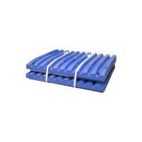 China Crusher Spare Parts High Manganese Steel Jaw Plate for EN124 Standard Efficiency for sale