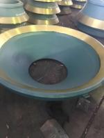China High Manganese Steel Concave Bowl Liner for Symons Stone Crusher 1000 KG Weight Limit for sale