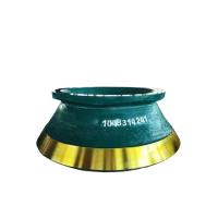 China High Manganese Steel HP100/200/300/400 Cone Crusher Bowl Liner And Mantle Weight KG 1000 for sale