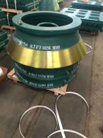 China GP220 Stone Cone Crusher Spare Parts Durable Mantle and Bowl Liner with EN124 Standard for sale