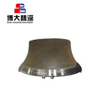 China Crusher Spare Parts Concave and Mantle for H4800 Cone Crusher Long Life Resistance OEM for sale
