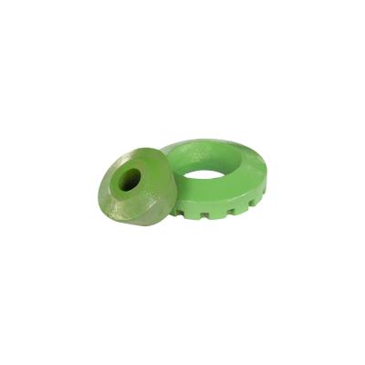 China High Manganese Steel Distributor Plate for Mining Machine Barmac B9150 VSI Crusher for sale