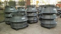 China 1000 KG Weight H3800 Spare Parts Mantle Bowl Liner for Smooth Ore Mining Performance for sale