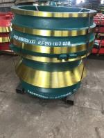 China Customized Casting Crusher GP220 Spare Parts Mantle and Concave for Mining for sale