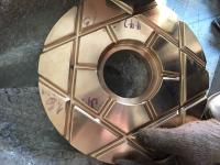 China Customized Bronze Main Shaft Step Spare Parts for H4800 Cone Crusher in Energy Mining for sale