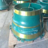 China High Manganese Steel GP200 Cone Crusher Wear Parts Mantle and Concave with Competitive for sale