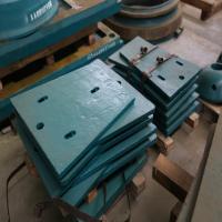 China C116 Jaw Crusher Spare Parts Protection Plate for Long-Lasting Mining Performance for sale