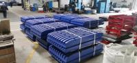 China Acceptable OEM C125 C145 Crusher Cast Steel Wear Jaw Plates for Energy Mining Industry for sale