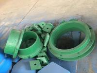 China Used Ore Mining Optimized VSI Vertical Impact Crusher Spare Wear Parts Feed Tube B9100SE 3.21KG for sale