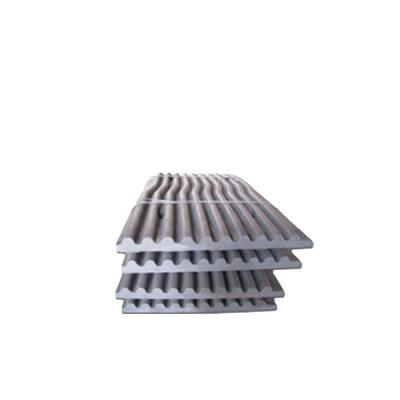 China MANTLE for Customized CJ412 Rock Stone Jaw Crusher Wear Parts Jaw Plate Movable for sale