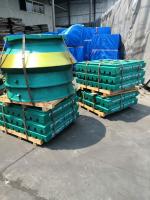 China High Manganese Steel Crusher HP4 Cone Crusher Wear Parts Mantle and Concave for sale