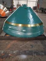 China High Manganese Steel Crusher HP4 Cone Crusher Wear Parts Mantle and Concave for sale