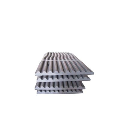 China Crusher JM806 Spare Parts Moving and Fixed Jaw Plate Tooth Plate for Smooth Operation for sale