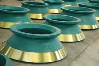 China High Manganese Steel Cone Crusher Wear Parts in Vibrant Colors Mantle and Bowl Liner for sale