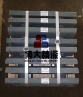 China Green Advanced Breaker Plate Liner for NP1315 Impact Crusher Spare Parts for sale