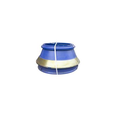 China Acceptable OEM HP500 Mining Cone Crusher Spare Parts Mantle and Concave with 1000KG Weight for sale
