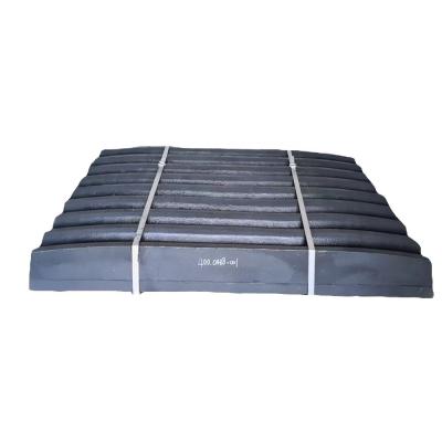 China High Manganese Steel Fixed Jaw Plate for Quarry Stone Crushing Equipment Wear Parts for sale