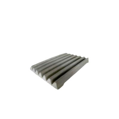 China JM1206 Swing Fixed Jaw Plate for Mining Stone Jaw Crusher EN124 Standard Spare Parts for sale