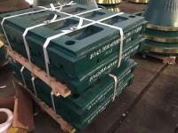 China High Manganese Jaw Plate for Jaw Crusher in Crushing Industry from Quarry Material for sale