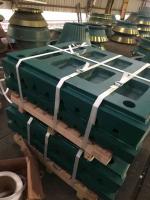 China High Manganese Jaw Plate for Jaw Crusher in Crushing Industry from Quarry Material for sale