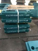 China High Manganese Jaw Plate for Jaw Crusher in Crushing Industry from Quarry Material for sale