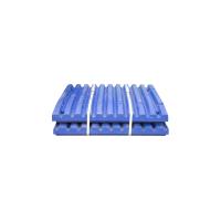 China High Manganese Steel Jaw Plate for C100 C105 C110 Crusher Excellent Wear Resistance for sale
