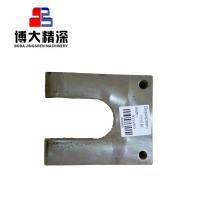 China Robust C160 Intermediate Plate Jaw Crusher Spare Parts Made of Carbon Steel for Mining for sale