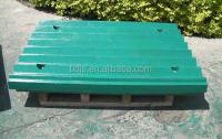 China High Manganese Steel Jaw Crusher Wear Parts with Forging and Machining Technology for sale