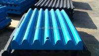 China High Manganese Steel Jaw Crusher Wear Parts with Forging and Machining Technology for sale