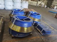China Customized OEM Products Mantle and Bowl Liner Cone Crusher Wear Parts HP400 for sale