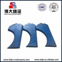 China Forging Process VSI Crusher Wear Parts Upper and Lower Wear Plate for CV128 Deburring for sale