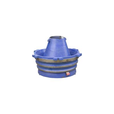 China GP11F High Manganese Wear Parts for Mantle and Concave Single Cylinder Cone Crusher for sale