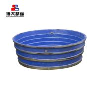 China GP11F High Manganese Wear Parts for Mantle and Concave Single Cylinder Cone Crusher for sale