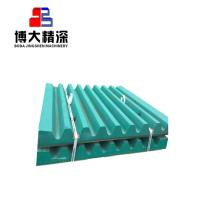 China High Manganese Steel Jaw Plate for C96 C100 C110 Crusher Weight KG 999 High Durability for sale