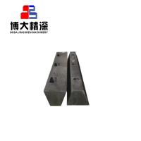China Customizable Jaw Crusher Parts Jaw Breaker from Wedge OEM Chinese for Ore Mining for sale