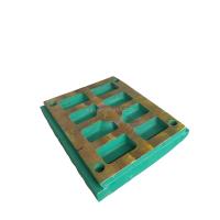 China Manganese Steel Jaw Crusher Parts Jaw Plate Weight KG 899 Designed for Crushing Stone for sale