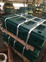 China Manganese Steel Jaw Crusher Parts Jaw Plate Weight KG 899 Designed for Crushing Stone for sale