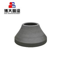 China CH420 Cone Crusher Parts Mantle and Bowl Liner of Casting Processing Type Weight 999 KG for sale